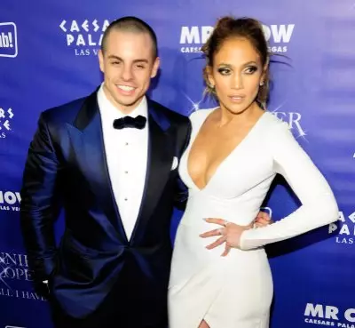 jennifer lopez casper smart getty imágenes