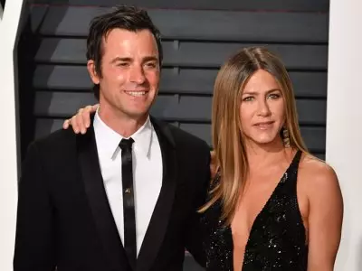 jennifer aniston en justin theroux getty ôfbyldings