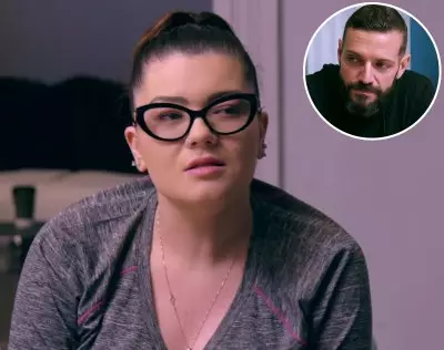 Foto insertada de Dimitri García sobre foto de Amber Portwood