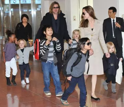 Brad Pitt Angelina Jolie Getty bildoj