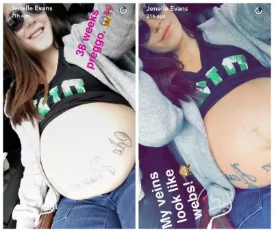 jenelle evans snapchat