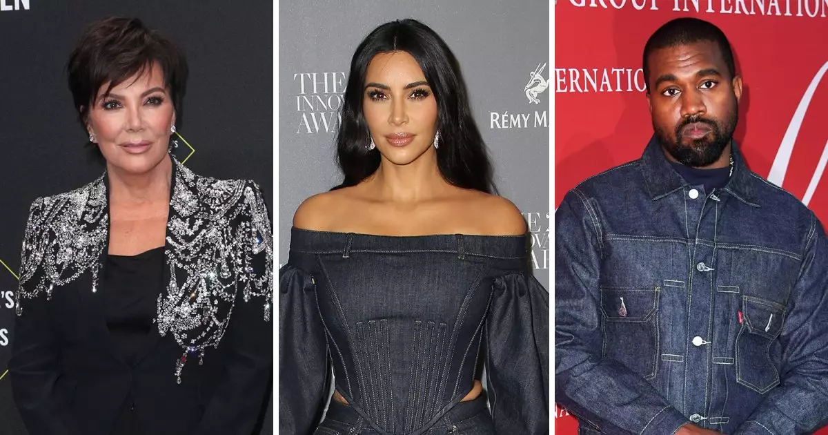 Kris Jenner želi, da se Kim loči od Kanyeja, če mu ne 'pomaga'