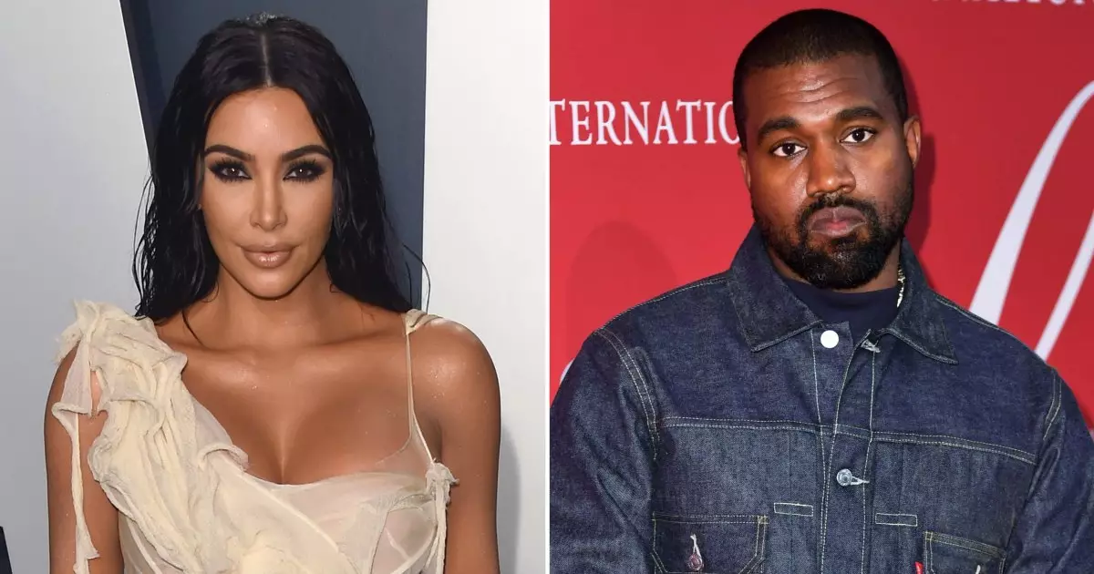 Kim Kardashian återförenas tårfyllt med Kanye West mitt i relationsdrama