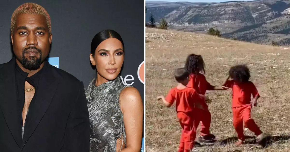 Kim Kardashian Ngadatangan Ibadah Minggu Sareng Kanye sareng Barudakna Ditengah Drama