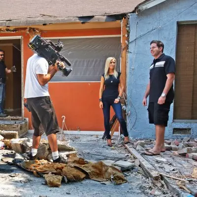 'Flip po'o le pa'u' tarek christina el moussa getty images