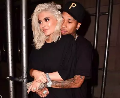 kylie jenner tyga getty obrázky