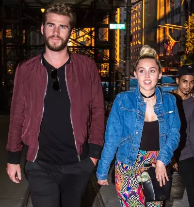 miley cyrus ve liam hemsworth