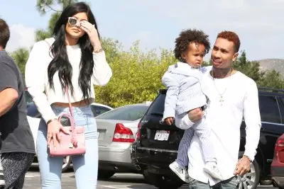 kylie jenner tyga king cairo splash