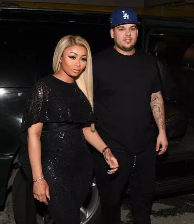 rob kardashian blac chyna getty 2016