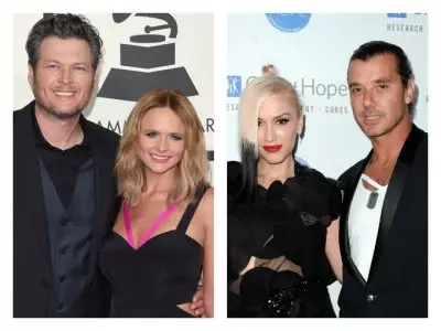 blake shelton miranda lambert gwen stefani gavin rossdale