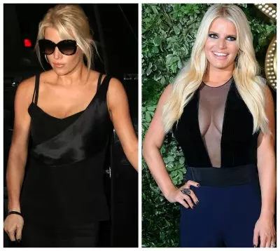 Jessica Simpson boob job