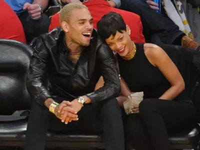 sina rihanna at chris brown