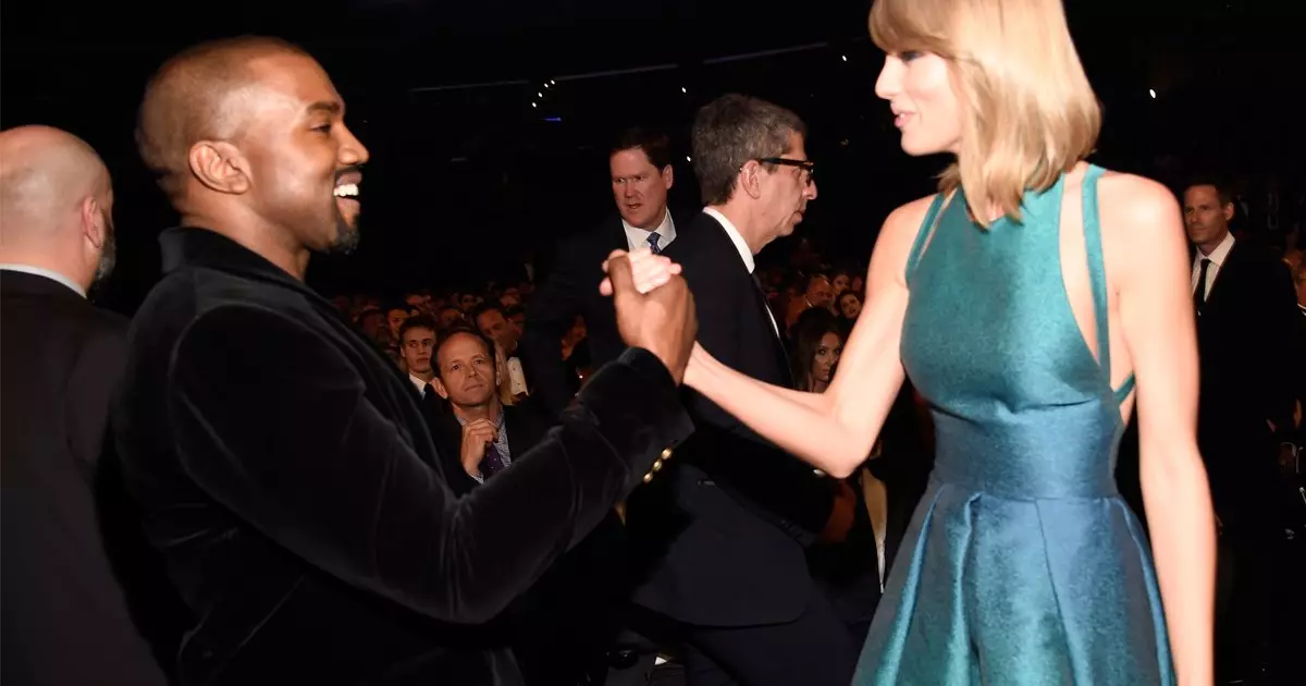 Kanye West le Taylor Swift ba etsa 'mino hammoho