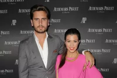 kourtney kardashian scott disick immagini getty