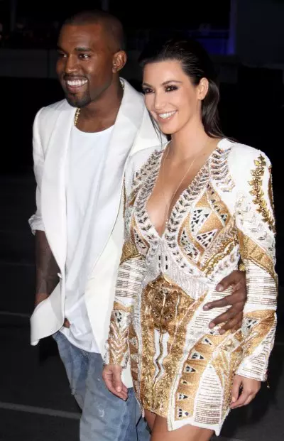 Grianghraf Kim Kardashian Kanye West