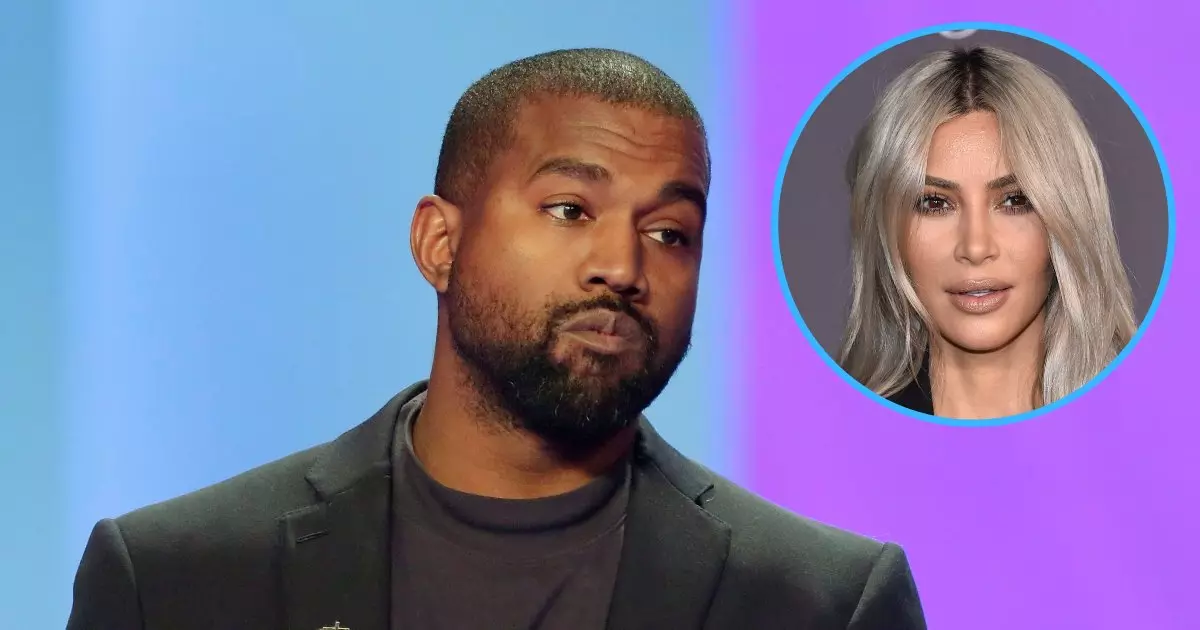 Kanye West critique 'SNL' pour avoir 'fait' Kim Kardashian parler de divorce