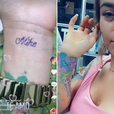 dissimulation de tatouage fiancé ximena mike de 90 jours