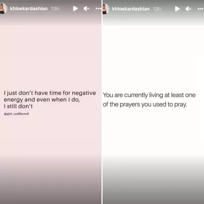 Khloe Kardashian Posts Cryptic Quote Sa gitna ng Tristan 3rd Baby Claims