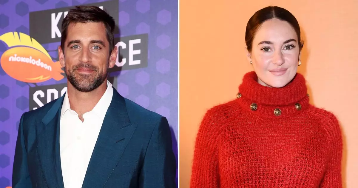 Aaron Rodgers yn Torri Tawelwch Yn dilyn Hollti'r Cyn-Gyffredwr Shailene Woodley