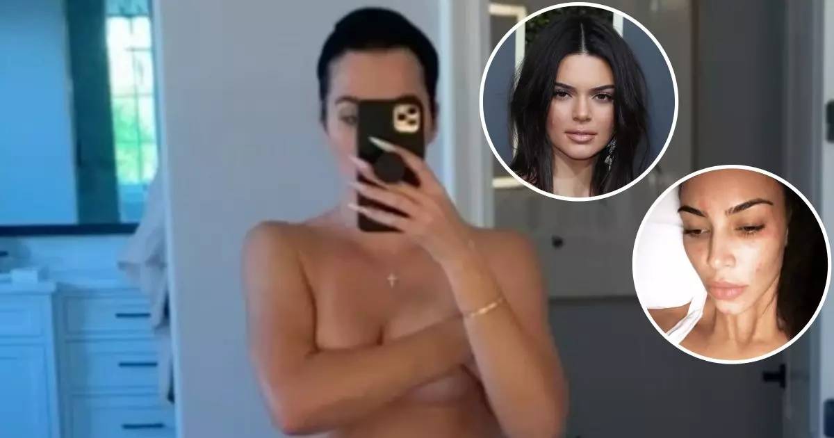 Lifoto tse sa Lokisoang le tse Sefang tsa Basali ba Kardashian-Jenner