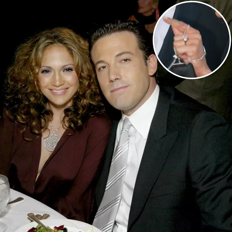 Jennifer Lopez eljegyzési gyűrű, Ben Affleck