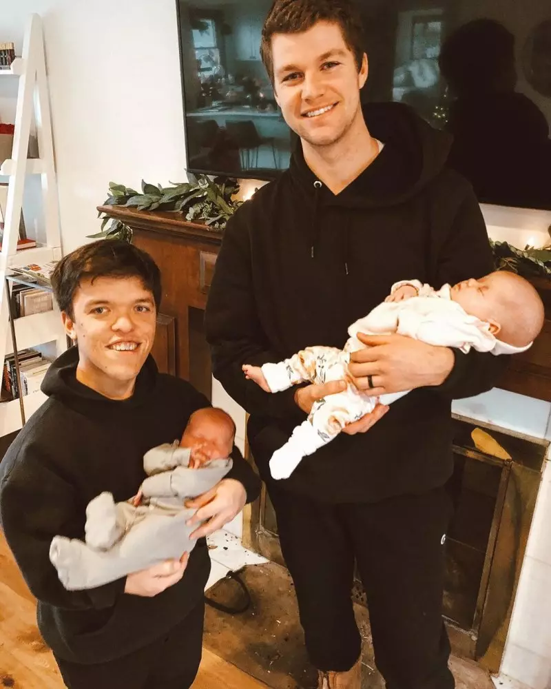 Jeremy et Zach Roloff se tiennent mutuellement les nouveaux bébés