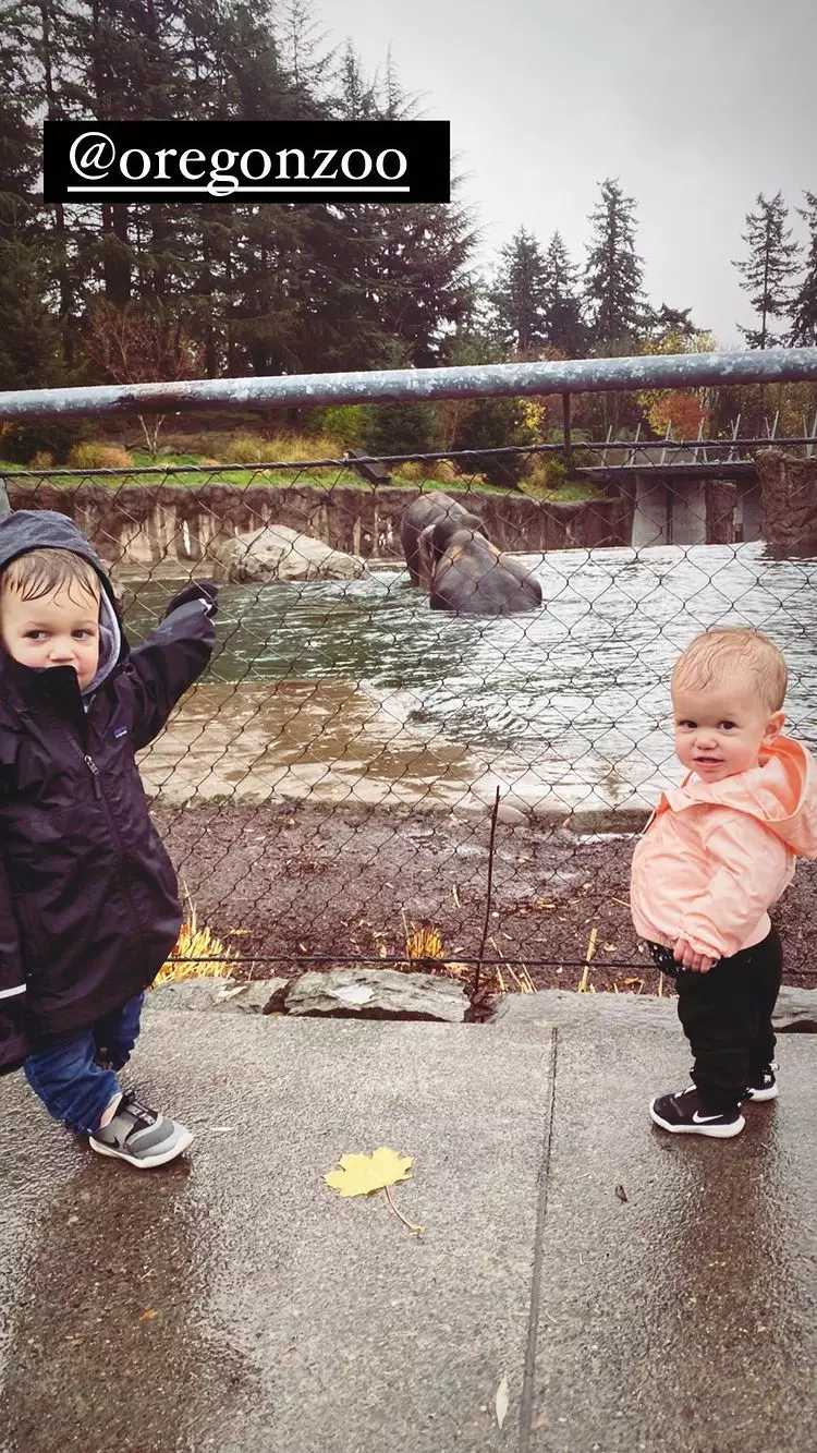 Les enfants de Tori Roloff au zoo de l'Oregon