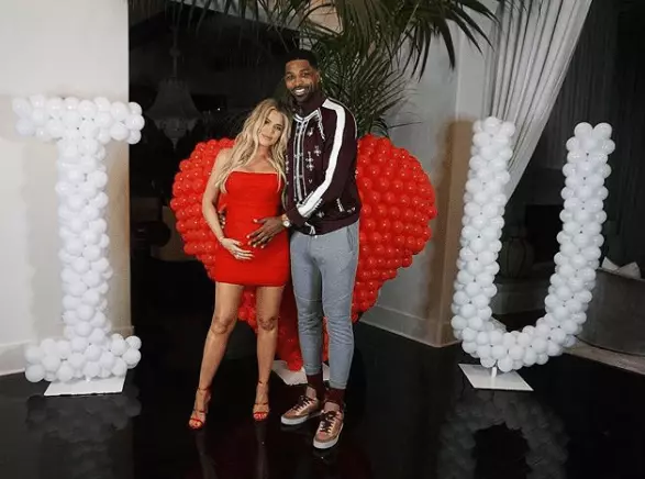 khloe och tristan alla hjärtans dag