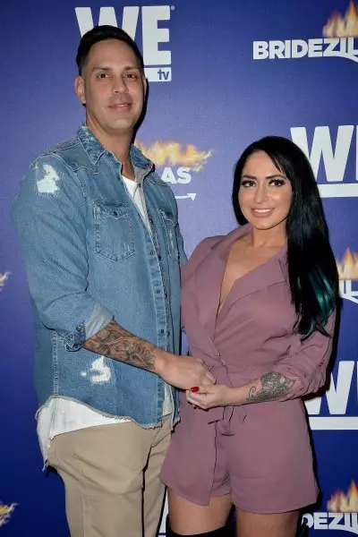 Jersey Shore urang Angelina jeung Chris Split: filing cerai