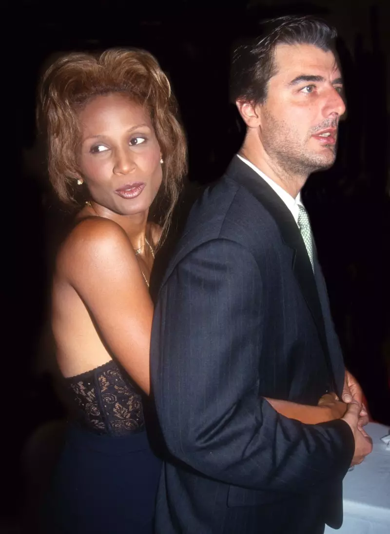 Beverly Johnson pẹlu Chris Noth