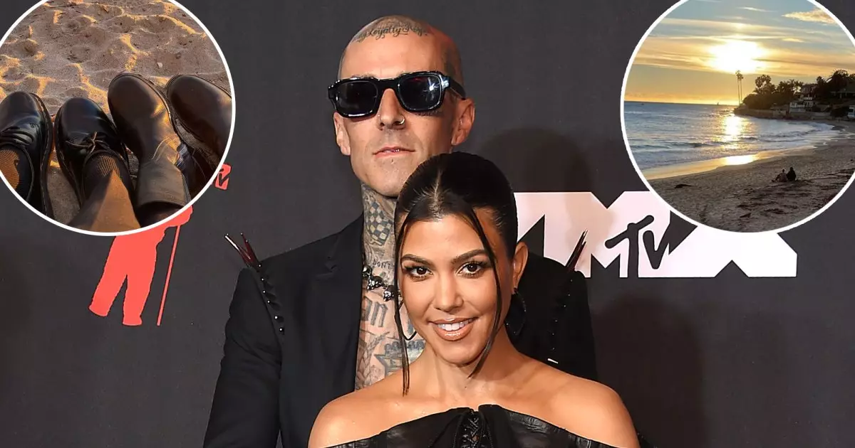 Fuga romantica di Montecito prima della New York di Kourtney e Travis: guarda le foto