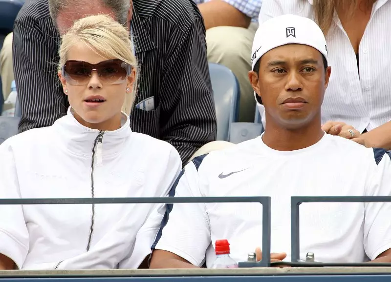 Tiger Woods i Elin Nordegren