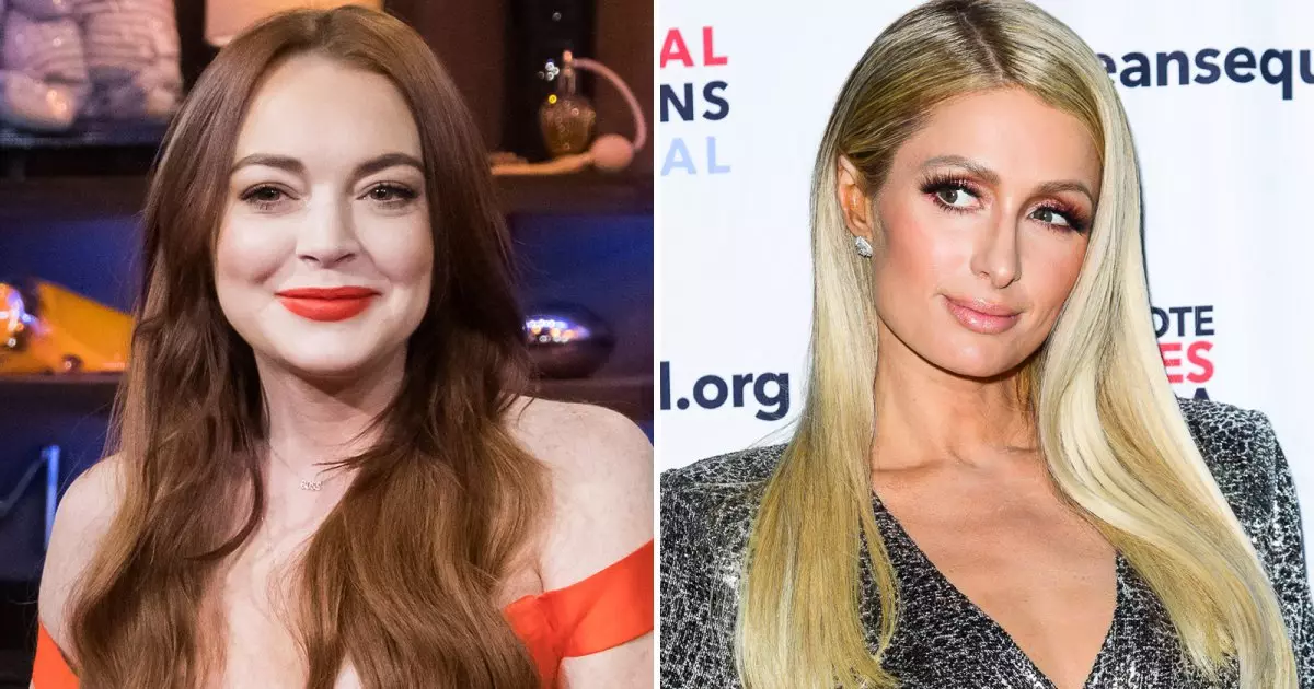 Lindsay Lohan Yn Cysgodi Paris Hilton yn Gynnil ar ôl Ei Sylwadau Llym: 'Pwy Sy'n Hwnna?'