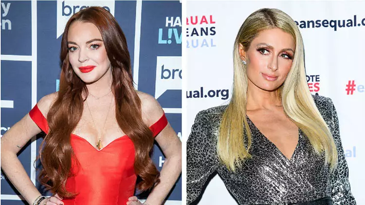 Lindsay Lohan bat bravo tounen nan lonbraj 'Beyond Lame' Paris Hilton nan fason ki pi dous