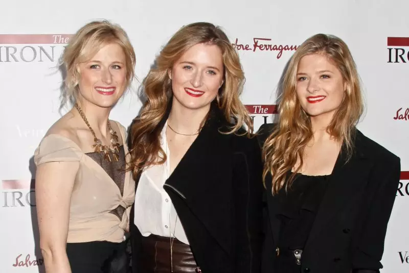 Meryl Streep eta Mamie, Louisa eta Grace Gummer