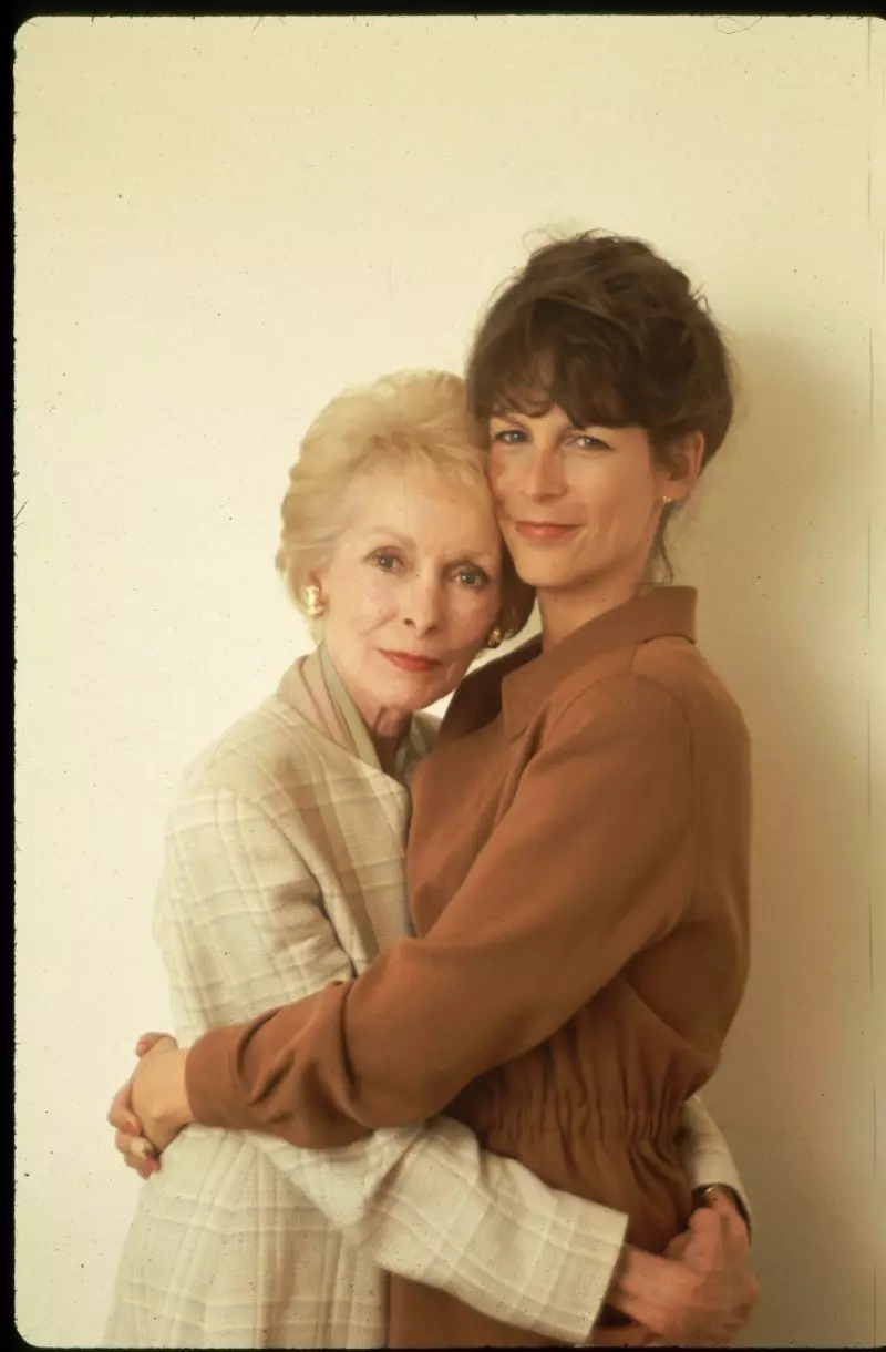 Jamie Lee Curtis eta Janet Leigh