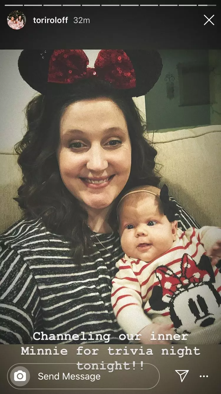 Minnie Mouse Lilah i Tori Roloff