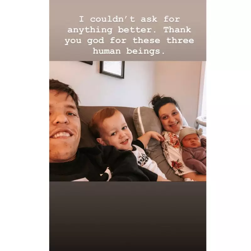 Tori Zach Roloff'un kızı Lilah Ray