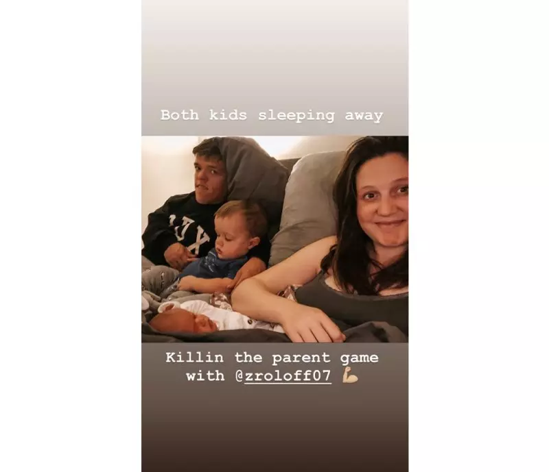 Tori Zach Roloff dukra Lilah Ray