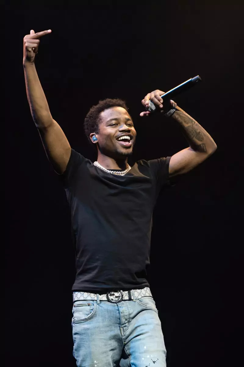 Roddy Ricch na koncerte v The O2 Arena v Londýne, Spojené kráľovstvo - 13. marca 2019