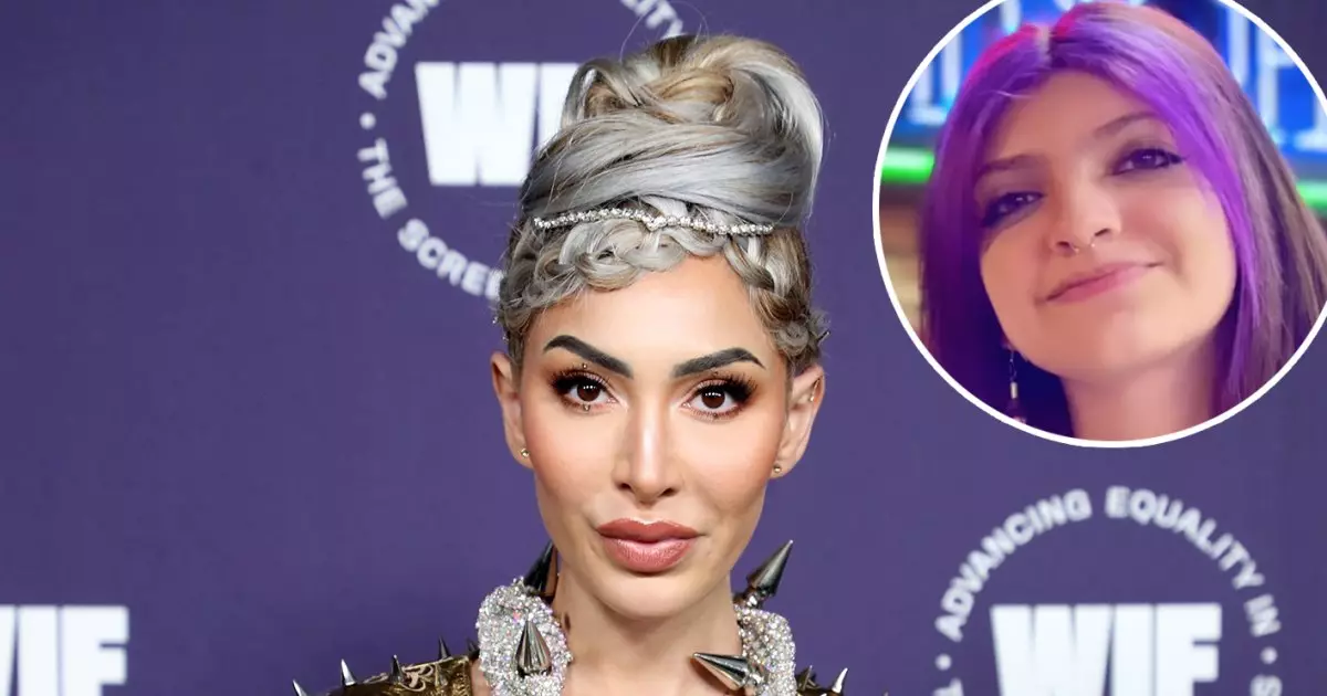 Farrah Abraham o Ikemela ho Tlohela Morali Sophia ho Hlaba Lesale la Septum